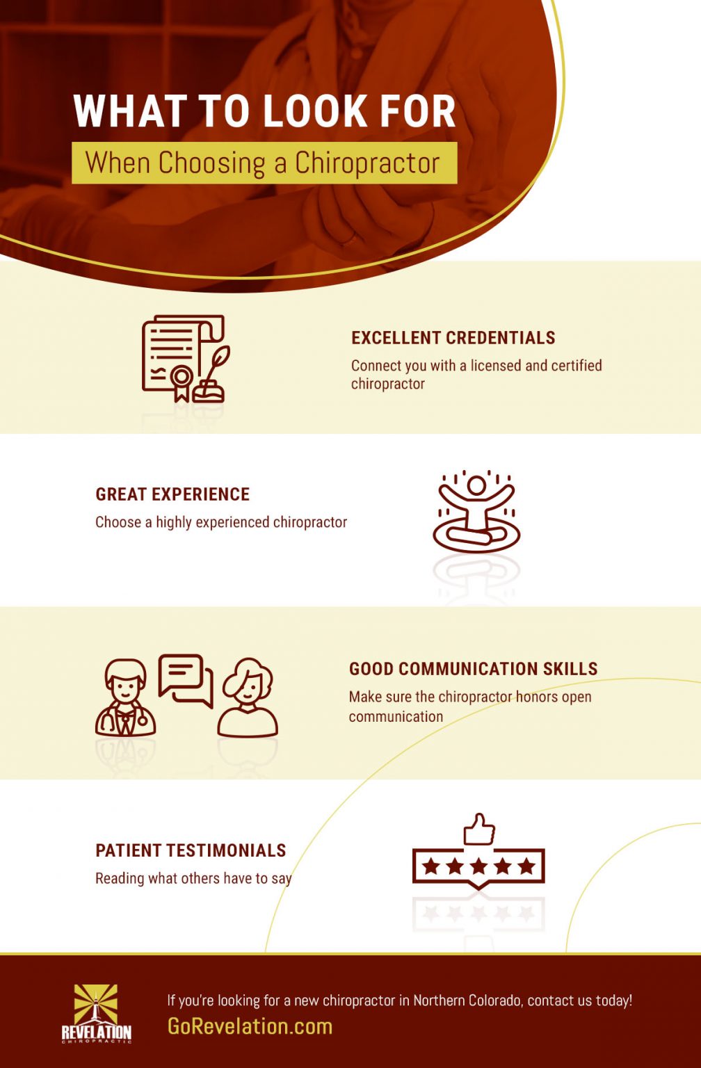 What To Look For When Choosing A Chiropractor - Revelation Chiropractic